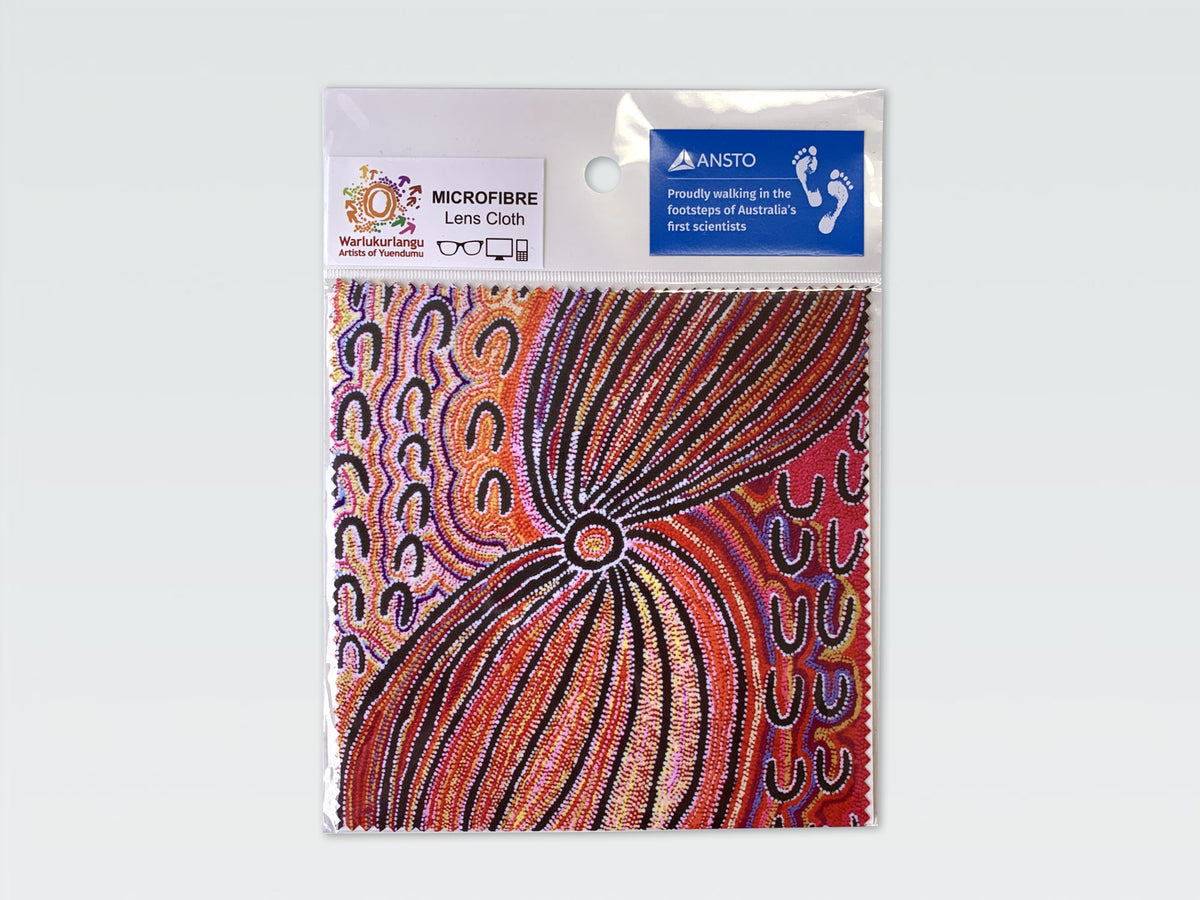 Warlukurlangu Artists Lens Cloths DogWood Tree Dreaming